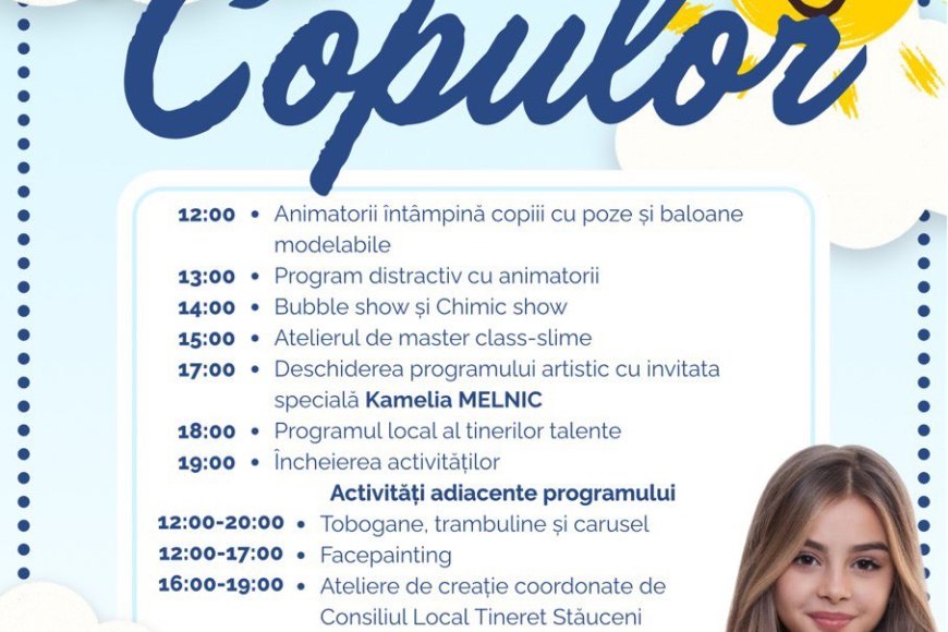 1 Iunie – Ziua Copiilor în Stăuceni și Goianul Nou - Primaria Stauceni
